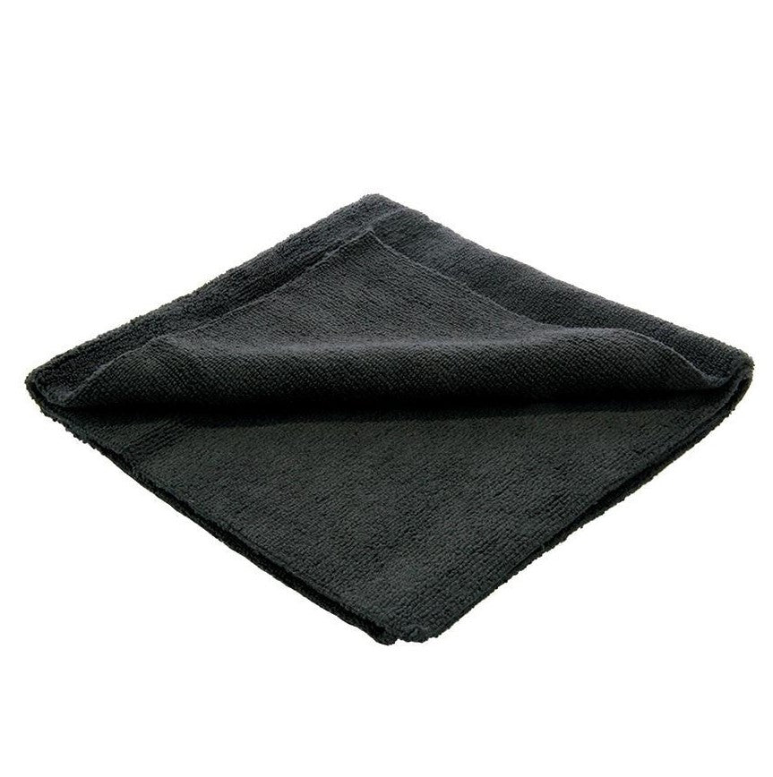 MAXIMA PREMIUM BLACK EDGELESS MICROFIBER CLOTH - ULTRA SOFT - 40CM X 4 ...